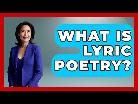 What Is Lyric Poetry? - Fictional Journeys