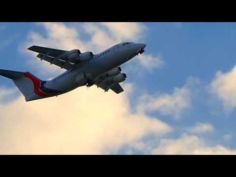 Flights in and out of London City Airport