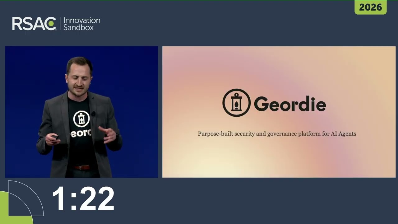 Geordie AI — RSAC 2026 Conference Innovation Sandbox