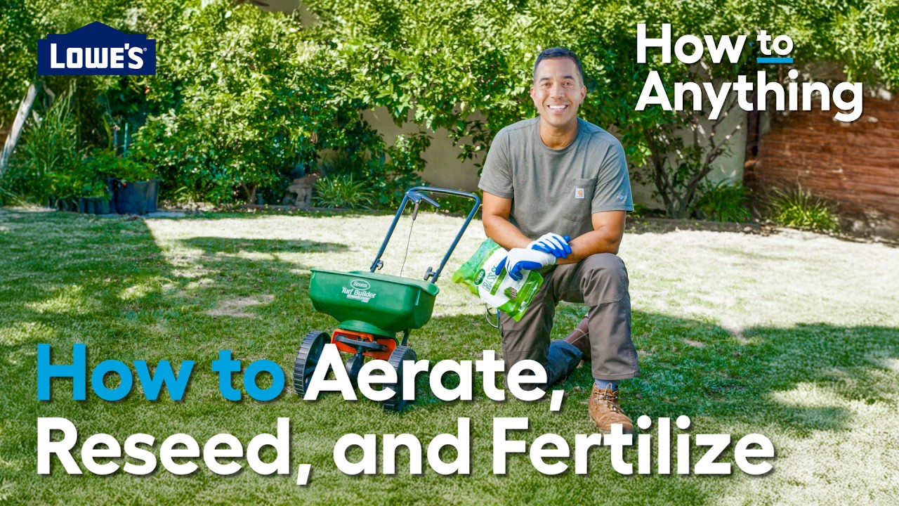 Fall Lawn Care 101 – Aerate, Reseed, and Fertilize | How to Anything