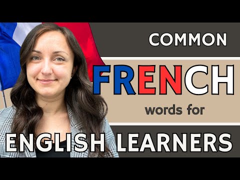 10 Common French words π«π· for English learners! π¨π¦ πΊπΈ π¬π§