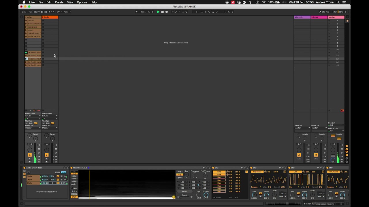 FRAMES - example by Andrea Trona