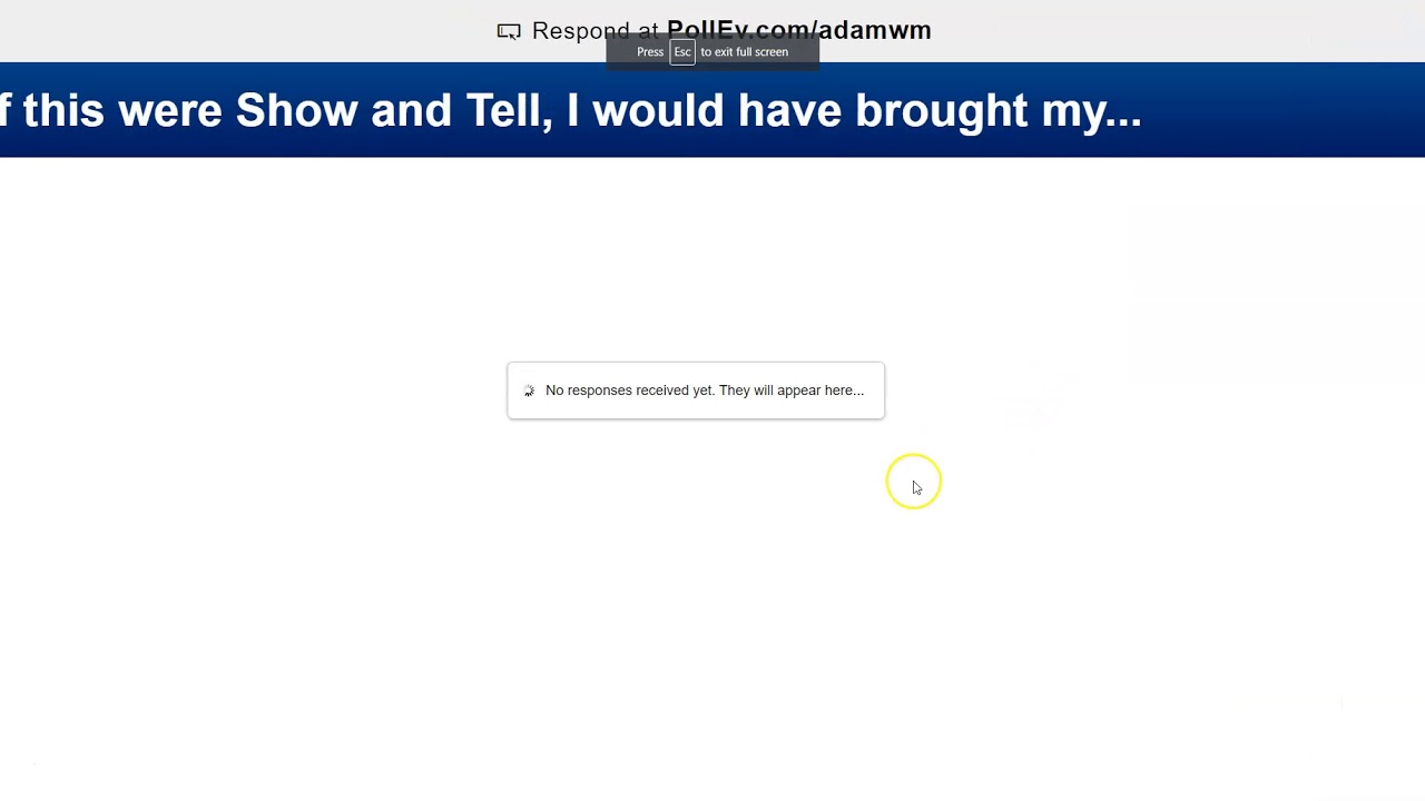 Using Poll Everywhere in Remote Teaching