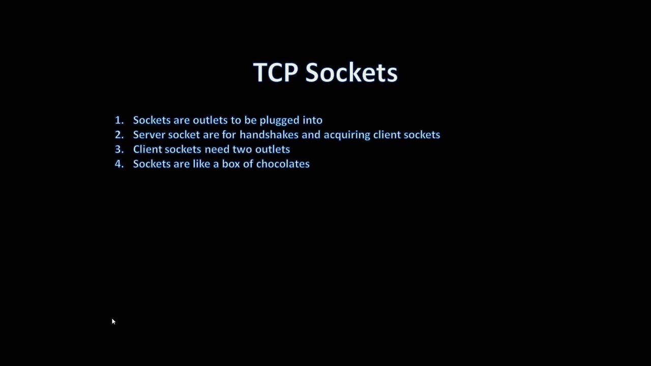 About Socket Programming