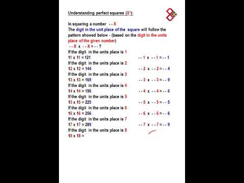 Trick 338 - How to find square root of a perfect square