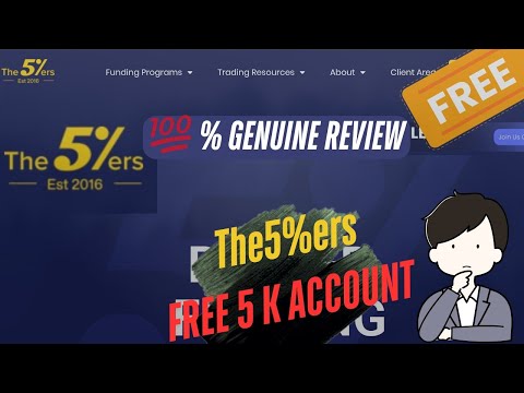 Get Free 5k Funded Account | The 5°/ers Prop Firm 100% geniune review #the5ers