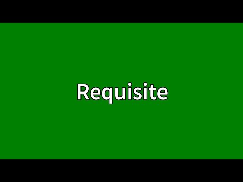 Requisite Meaning
