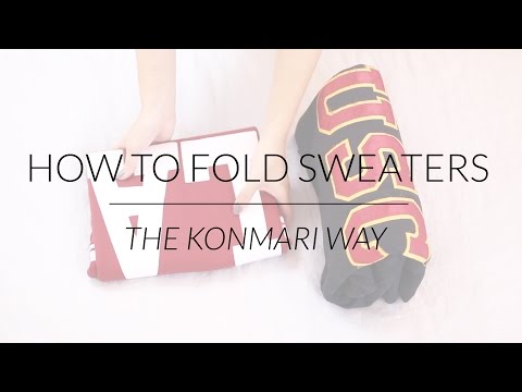 How to Fold Clothes Vertically — KonMari Organizing Method