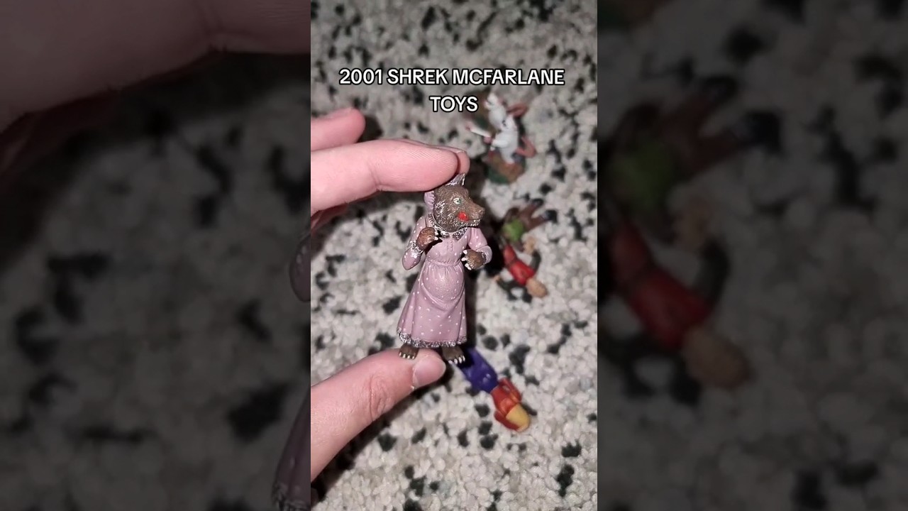 Vintage shrek toys unboxing