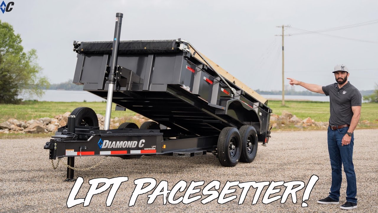 Heavy Duty Dump Trailer With All The Best Upgrades | Diamond C