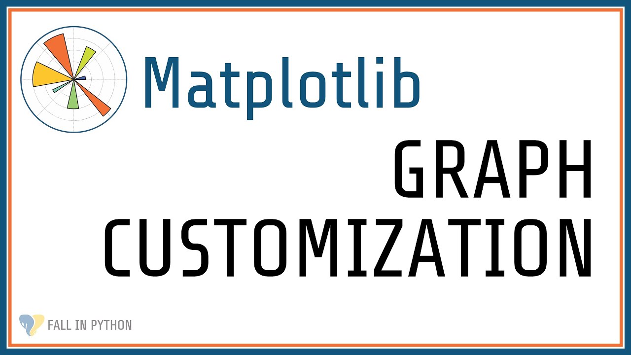 Python Matplotlib Tutorial #2 - Graph Customization