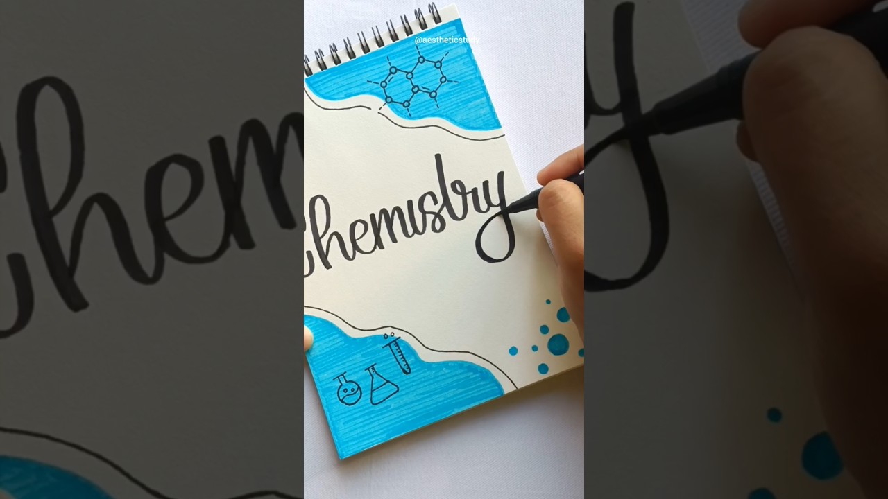 'Chemistry' front page idea 🩵 #shorts #youtubeshorts