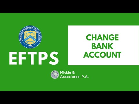 Bookkeeping Tips: How To Change Your EFTPS Bank Account (2023)