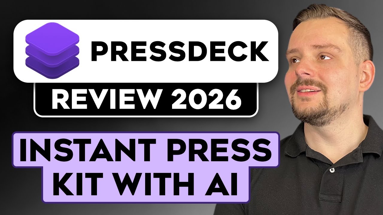 Pressdeck Review - 2026 | Make a Professional Press Kit in MINUTES with AI (Fast & Easy)