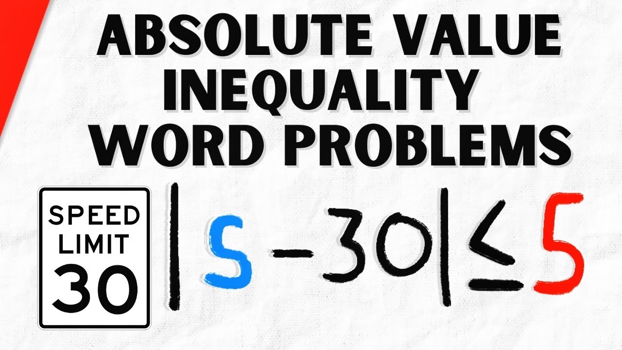 Absolute Value Inequalities Word Problems | Algebra 2 Exercises