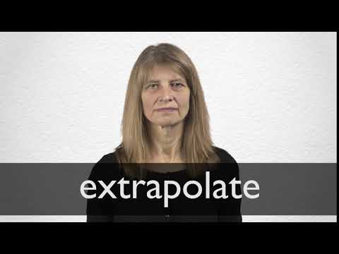 EXTRAPOLATE definition and meaning | Collins English Dictionary