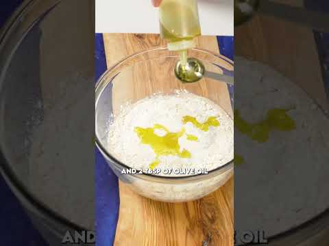 How to Make this ‘Homemade Pizza Dough’ 🍕 #shorts