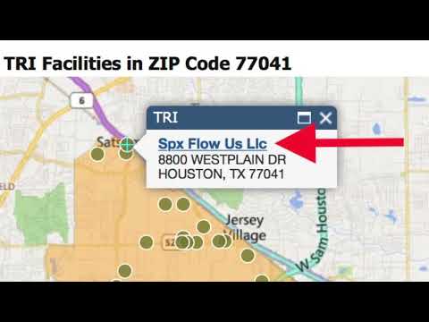 How to research on EPA Toxic Release Inventory