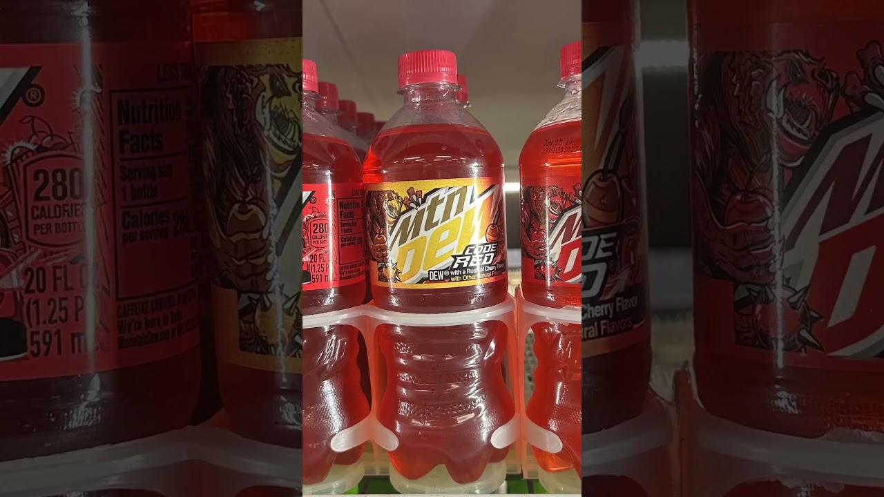 Rare Soda???#vanlife #Mtndew #codered #orange #label #rare #collectable
