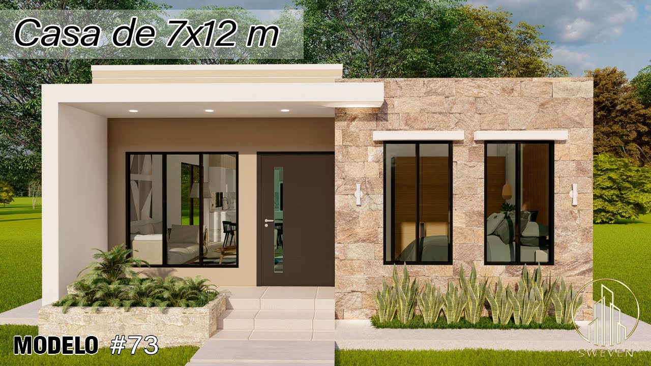 House measuring 7x12m