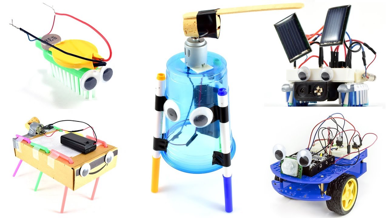 10 Robotics Projects Kids Can Really Make!