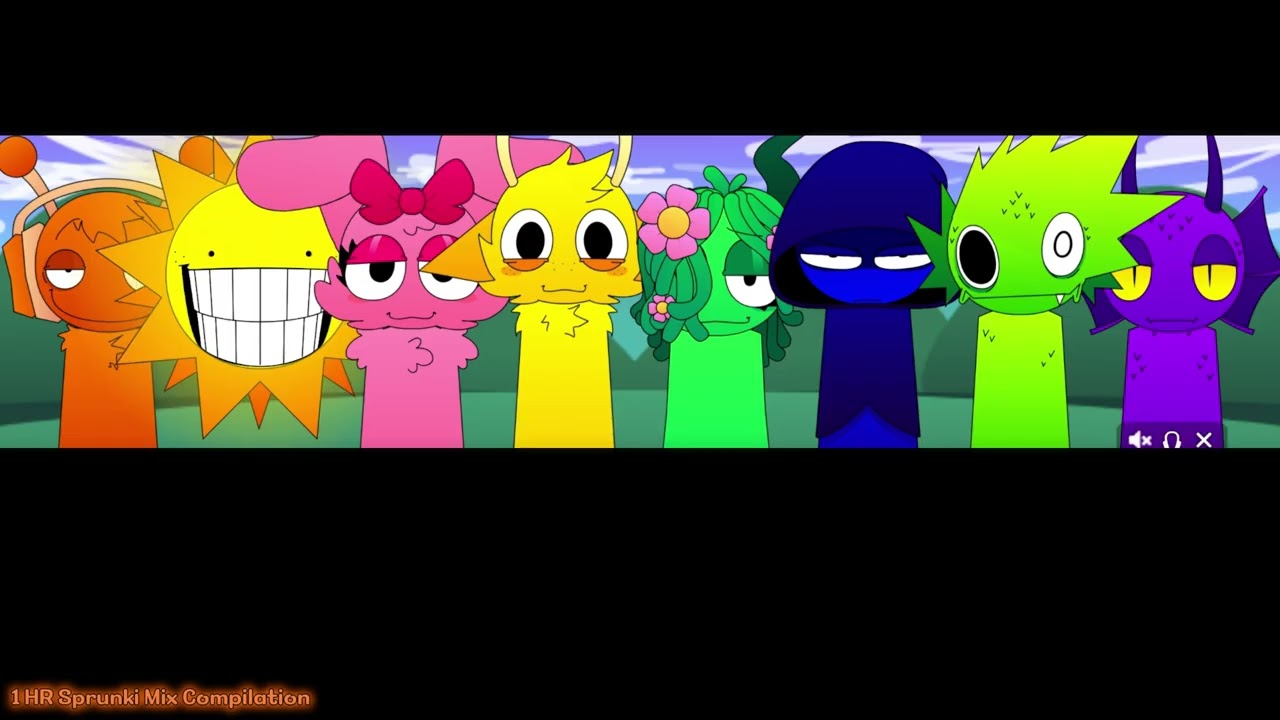(Sprunki) 1 Hour Mix Compilation