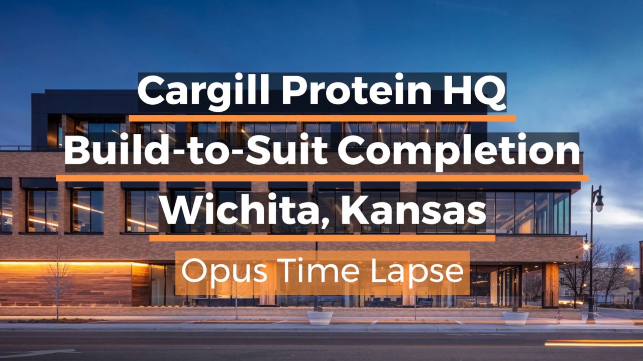 Opus Time Lapse: Cargill Protein HQ Build-to-Suit Completion