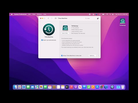 Setup Time Machine on a Mac - Beginner