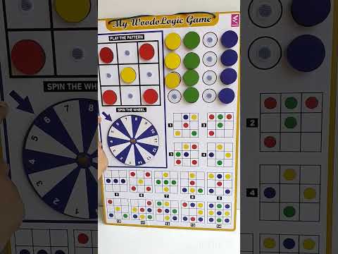 Woodielogic Activity Educational Game #kidspuzzles #educationalplay #creativeplay #imaginativeplay