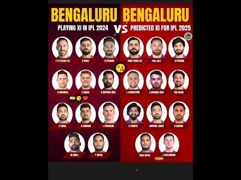 Royal challengers Bengaluru 2024 or 2025 comments below #shorts #rcb