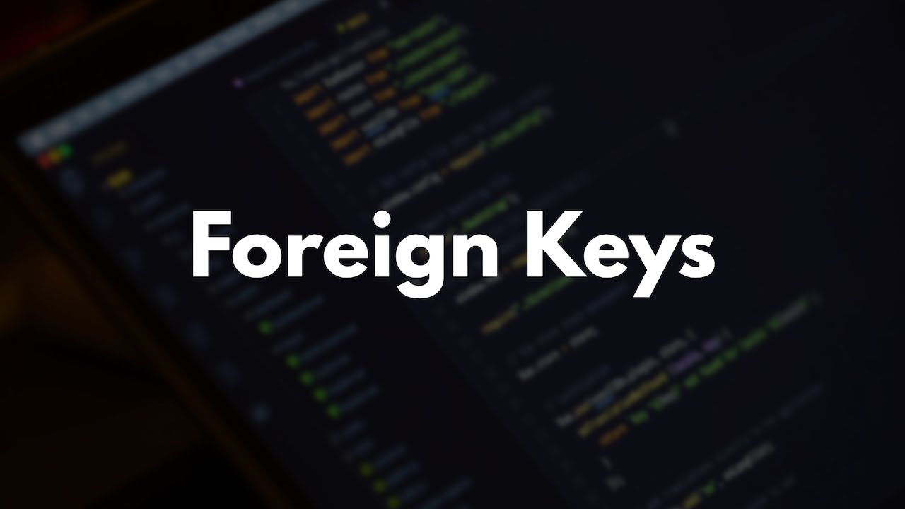 SQL Learning Path - Foreign Keys