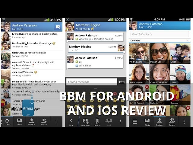 BBM for Android and iOS Review - PhoneArena