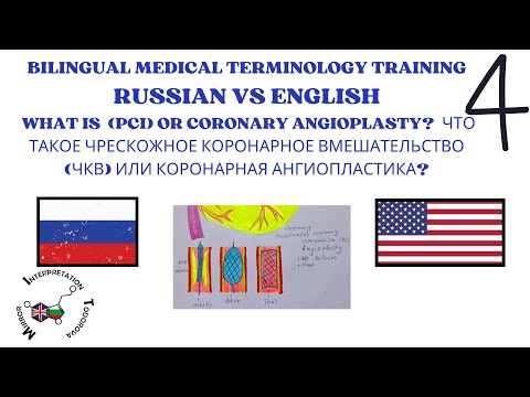 4 Russian-English: CAD What is Percutaneous coronary intervention (PCI)? Bilingual medical term