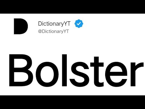 Bolster Meaning in English
