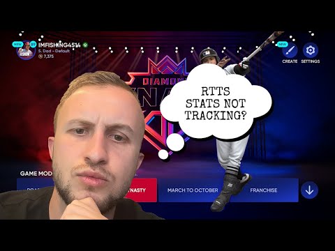 HOW TO FIX YOUR BALLPLAYER'S STATS THAT ARE NOT TRACKING IN ROAD TO THE SHOW! MLB THE SHOW 22