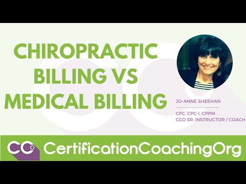 Chiropractic Billing vs. Medical Billing