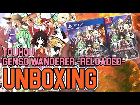 Touhou Genso Wanderer Reloaded (PS4/Switch) Unboxing!!
