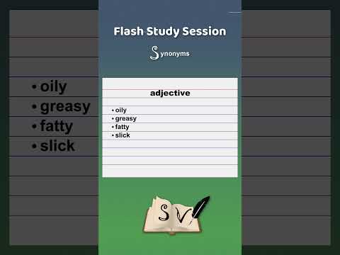 Daily Synonyms #shorts #unctuous #english #pronunciation #Inglés #pronunciar