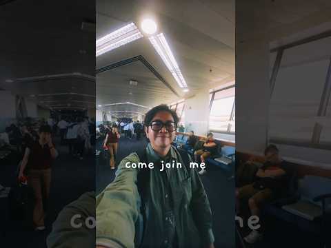 COME JOIN ME ON A PHILIPPINE AIRLINES FLIGHT FROM MANILA TO HANEDA
