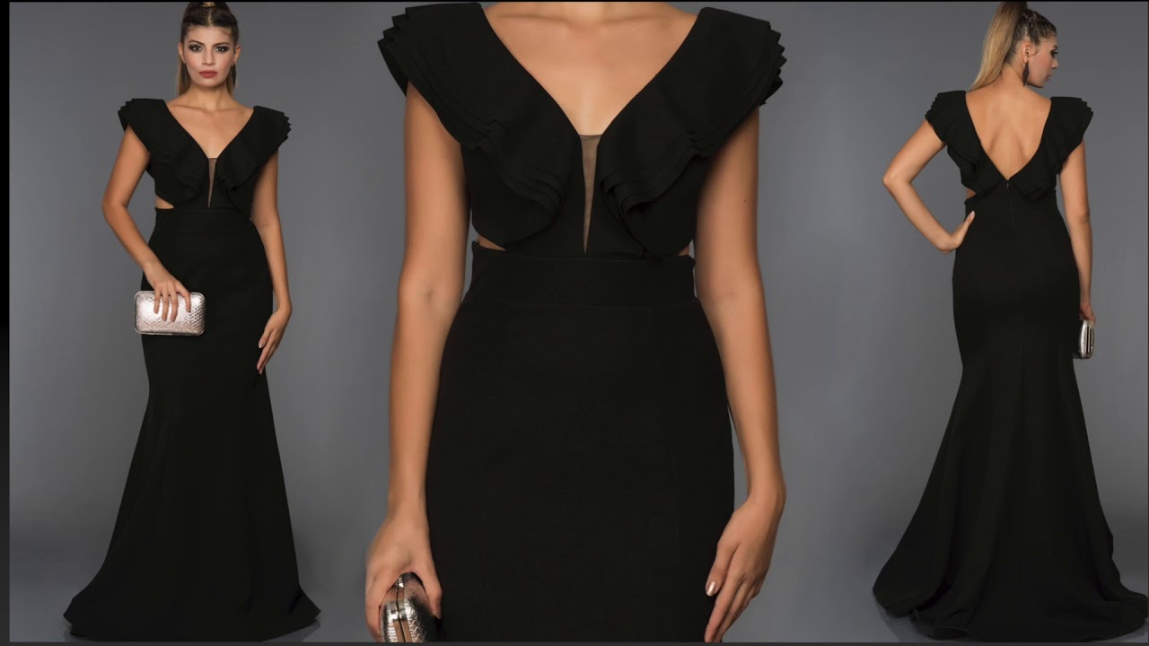 En Şık Siyah Abiye Elbise Modelleri #Abiyefon'da