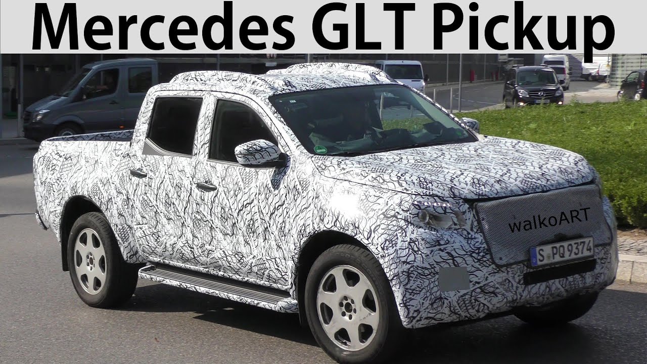 2018 Mercedes GLT Pickup Gets Closer to Production, to Redefine Mid ...