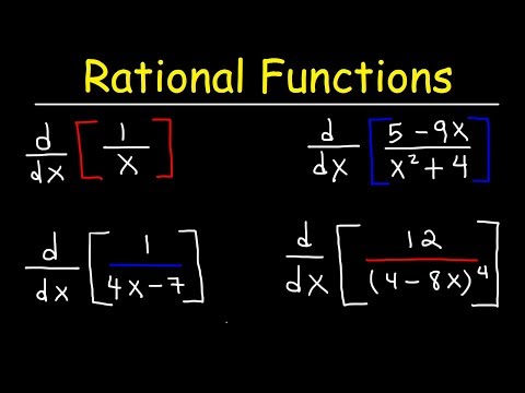 Learn Derivatives of Rational Functions - Mind Luster