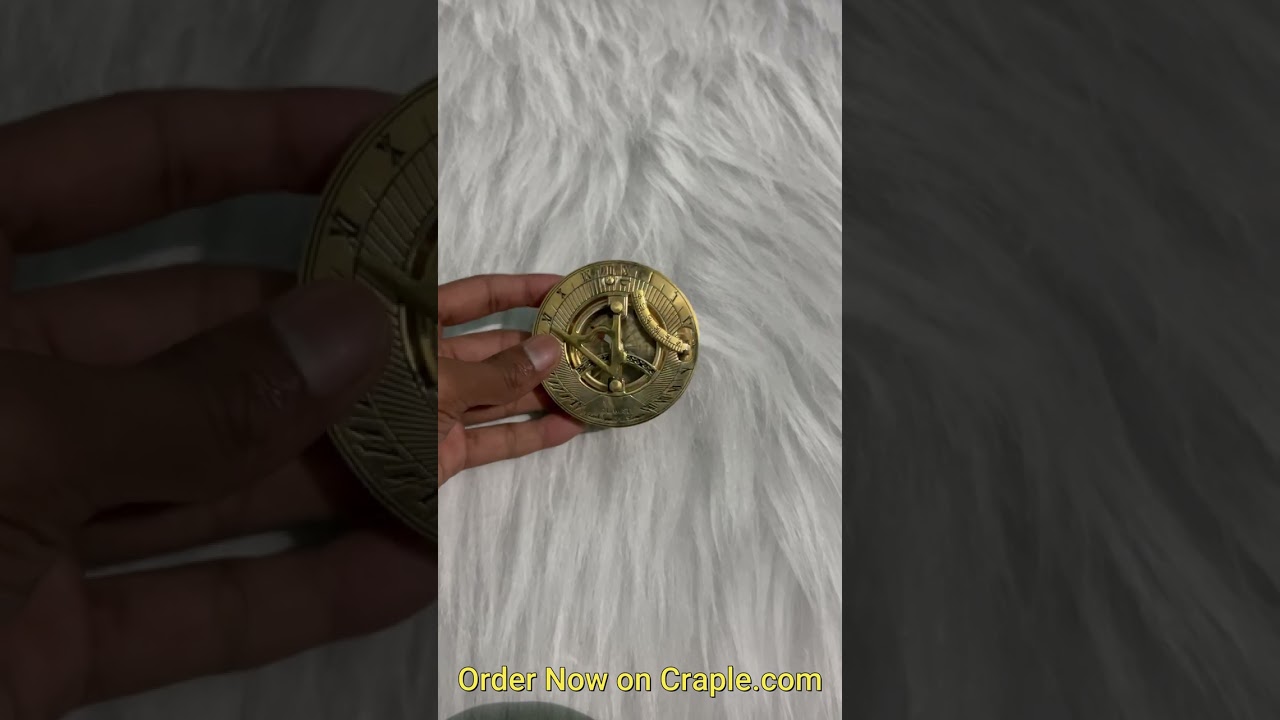 F. L  West London Sundial Compass – Antique Nautical Treasures