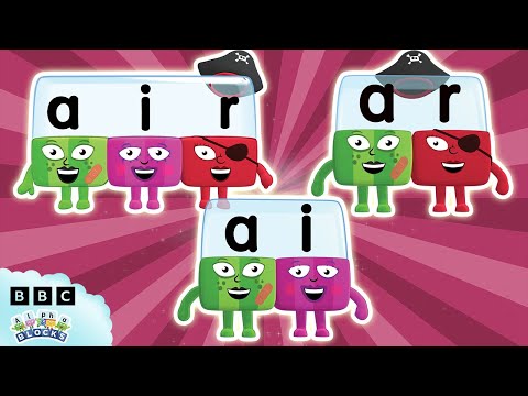 Say Hello to Letter Teams: AI, AR and AIR | Learn to Spell