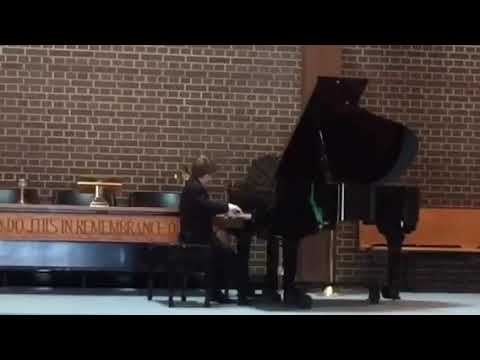 Daniel Alter (age 7) performs Chopin Waltz in A Minor Kiwanis 2015