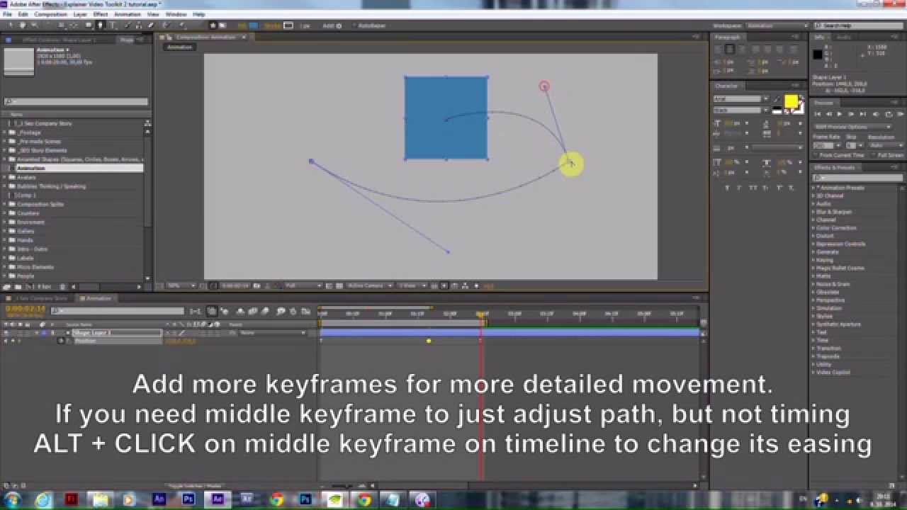 Explainer Video Toolkit 2 Tutorials - 4 Animation