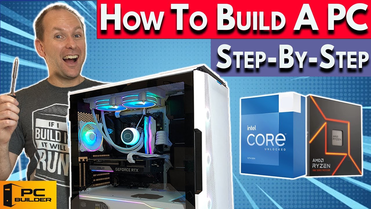 🛑 How to Build a PC 🛑 Step By Step Ryzen & Intel 🛑 How To Build a Gaming PC