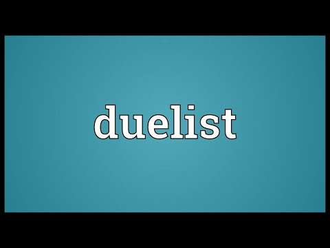 Duelist Meaning