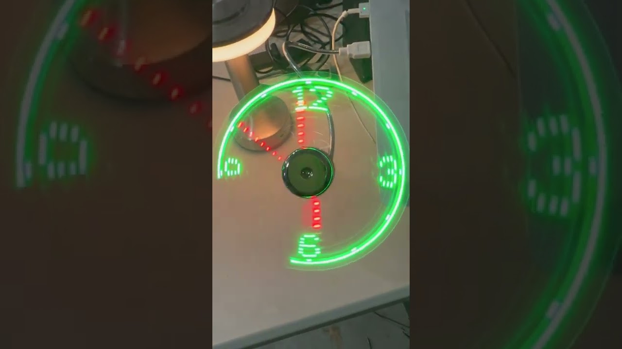 This Clock Fan looks like Real Magic 🤯