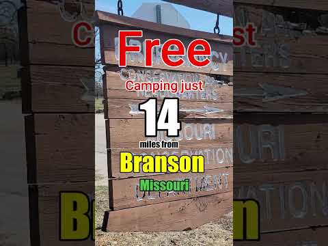 FREE CAMPING NEAR BRANSON, MO. | DRURY-MINCY CONSERVATION AREA